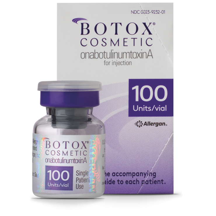 BOTOX® Cosmetic Vial and Packaging Image – Allergan Brandbox