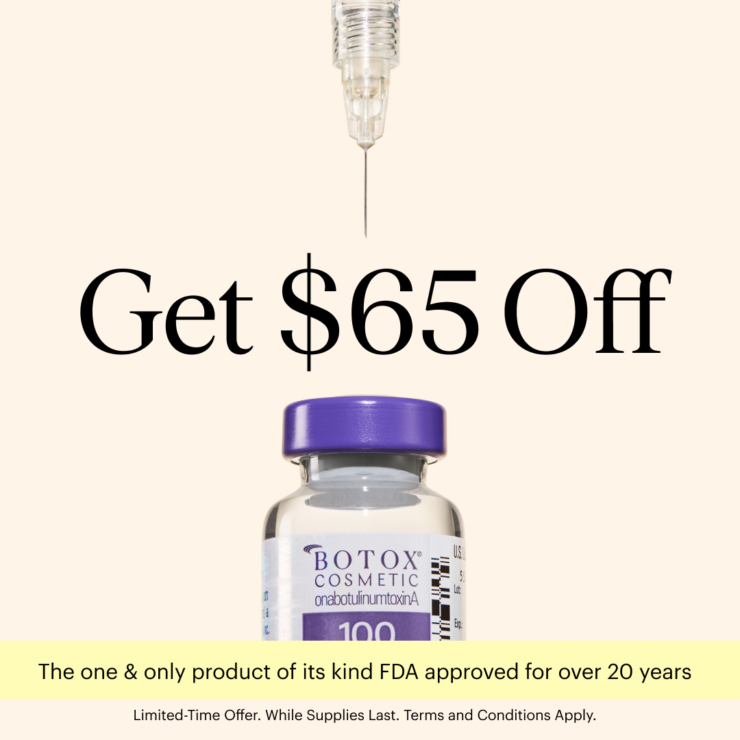 $65 off BOTOX® Cosmetic – Allergan Brandbox